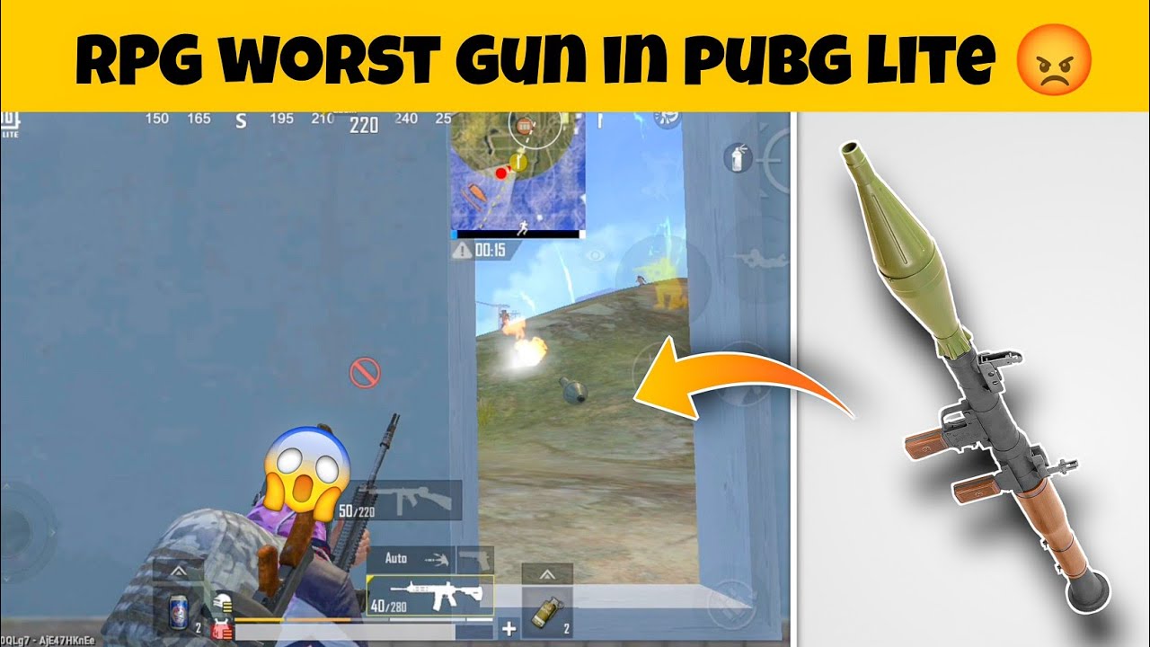 pubg mobile lite gameplay ruined due to rpg 😡 | pubg mobile lite 18 ...