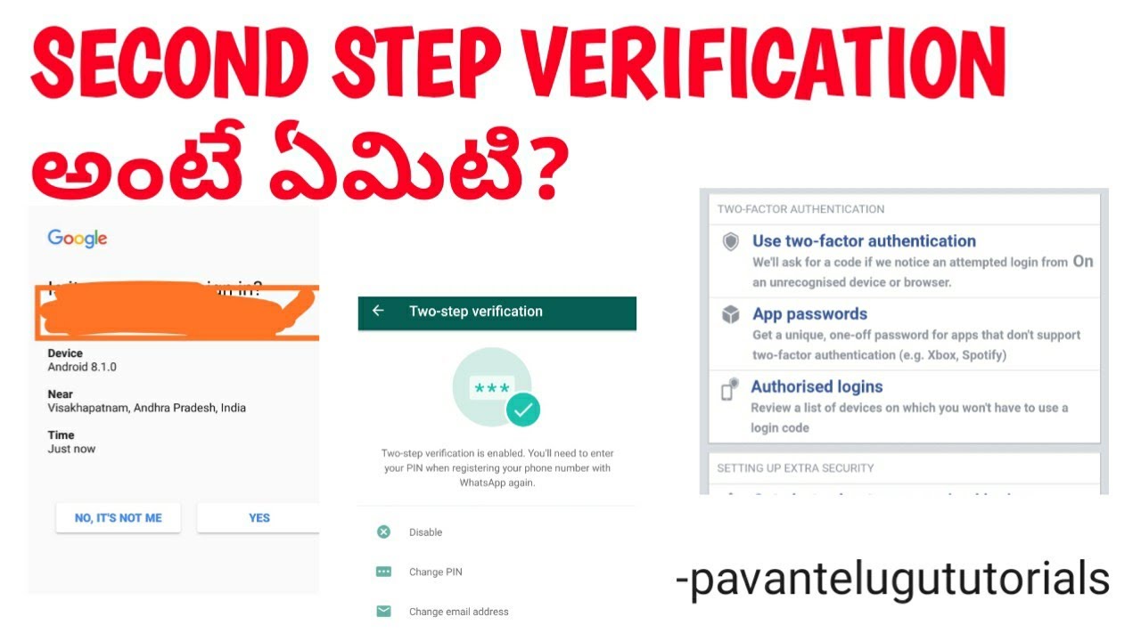 second step verification gmail - YouTube