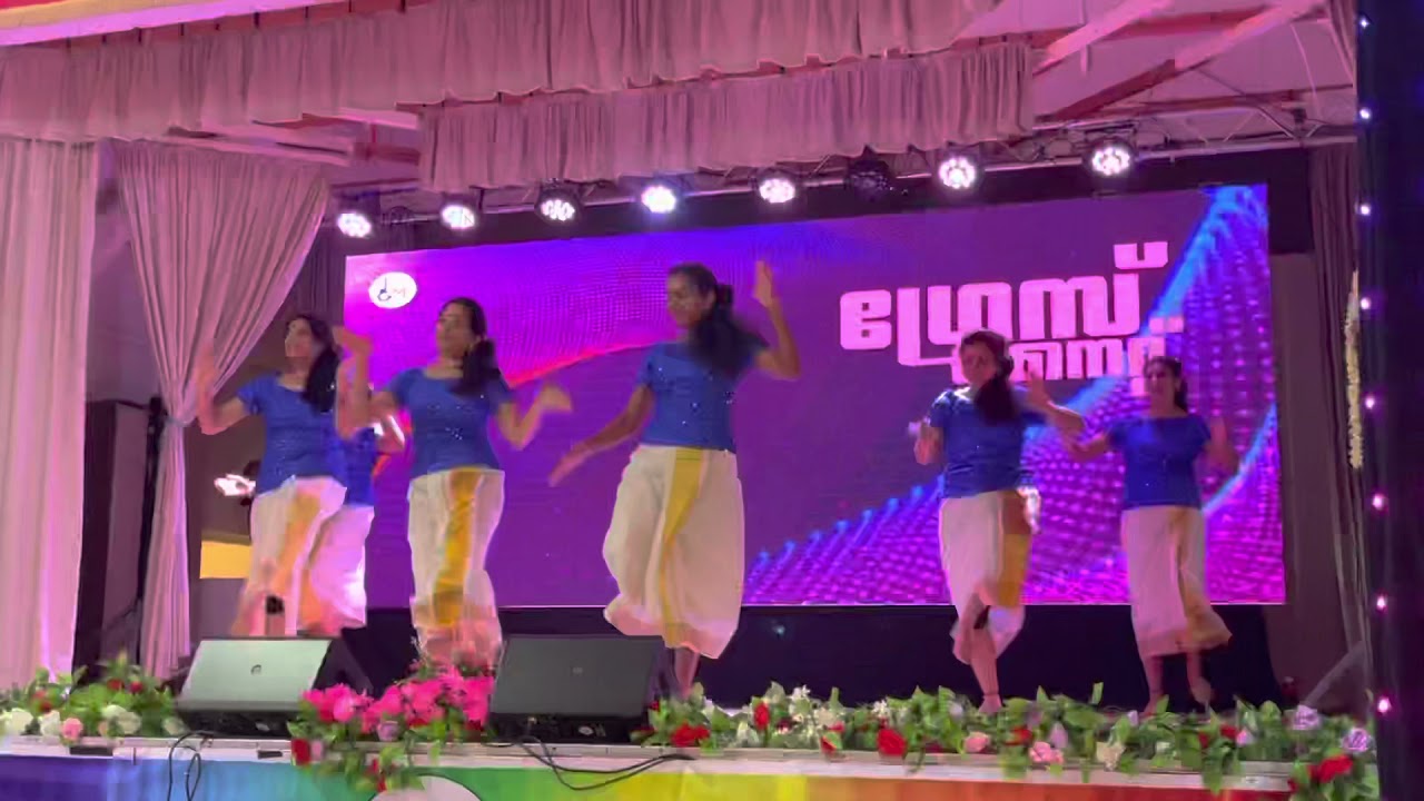 Malayali Association Southampton naadan pattu dance Grace night ...