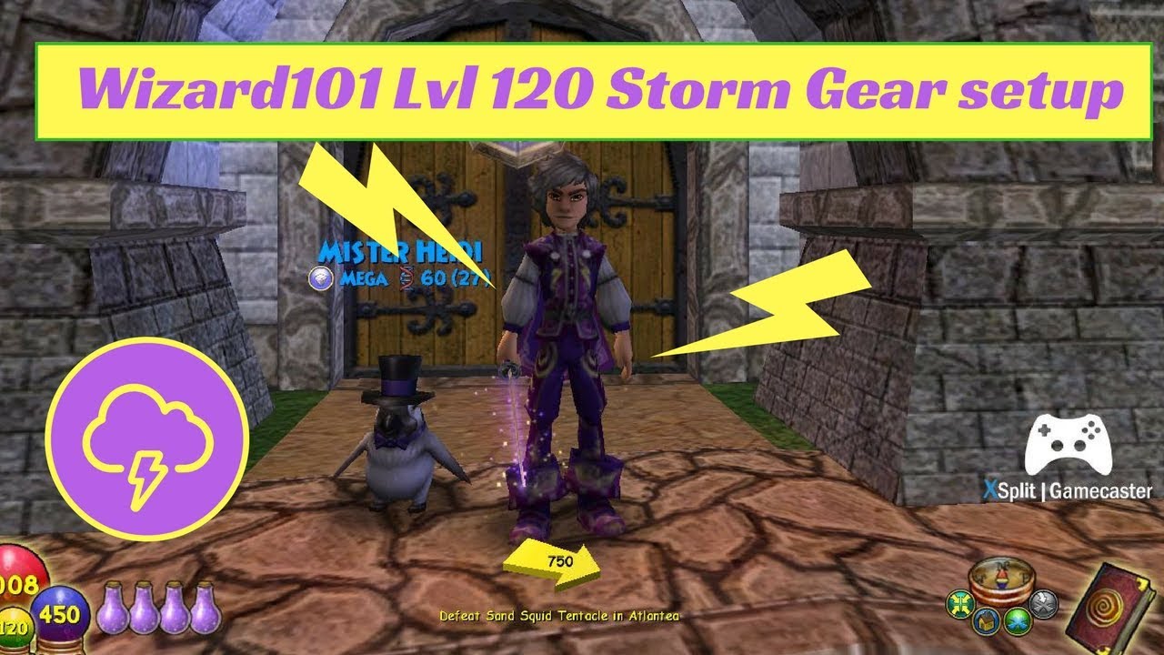 Wizard101 My Lvl 120 Storm gear setup with explanations! - YouTube