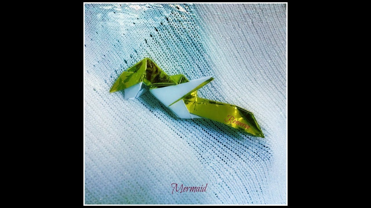 Origami Mermaid (Not a Tutorial) - YouTube