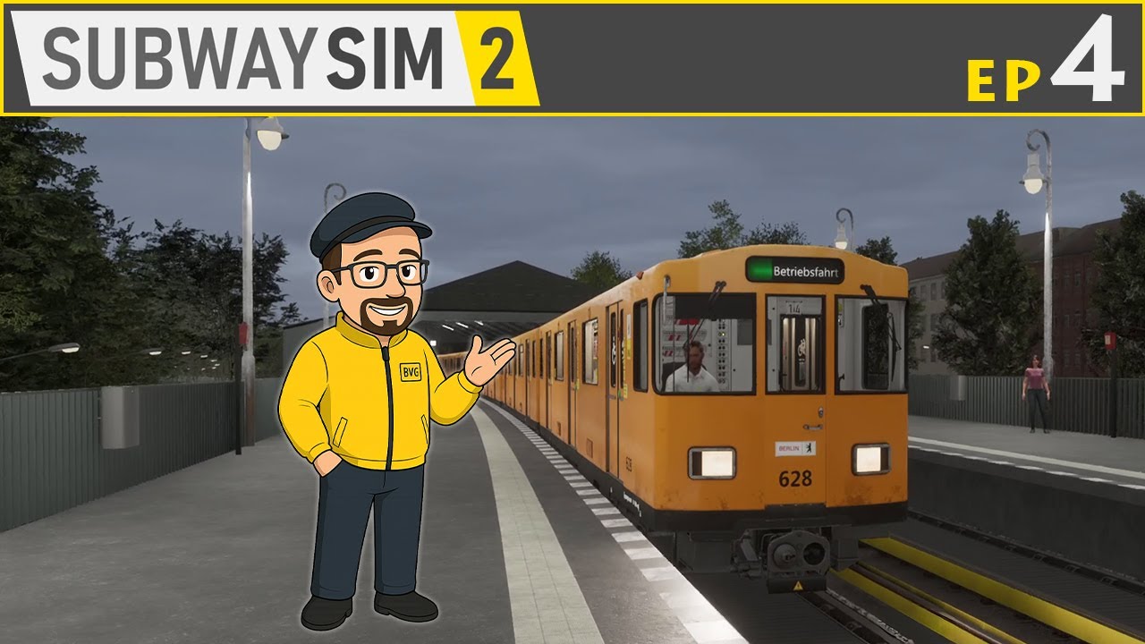 [Subway Sim 2] ep4 - Zugbereitstellung (Szenario) - YouTube