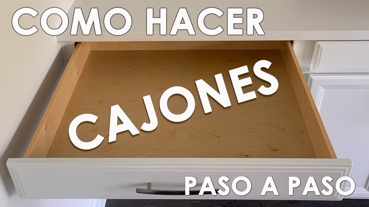 Como Hacer Cajones Cajón De Cocina Fácil De Hacer En Pocos Pasos