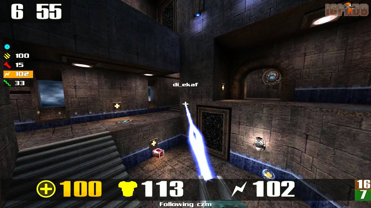 Quake 3 CPMA: CZM vs di_ekaf - YouTube