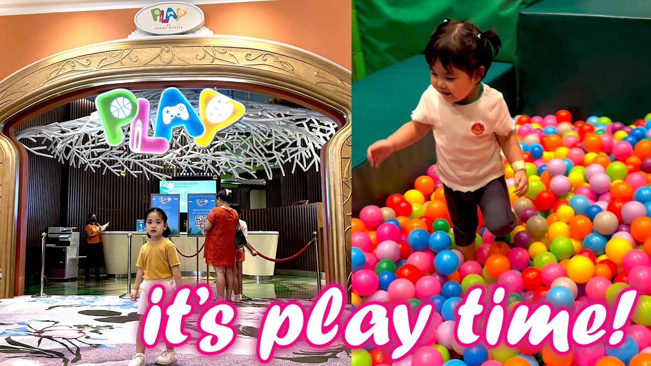 Play time! at Play Okada Manila with Luna and Sola - YouTube