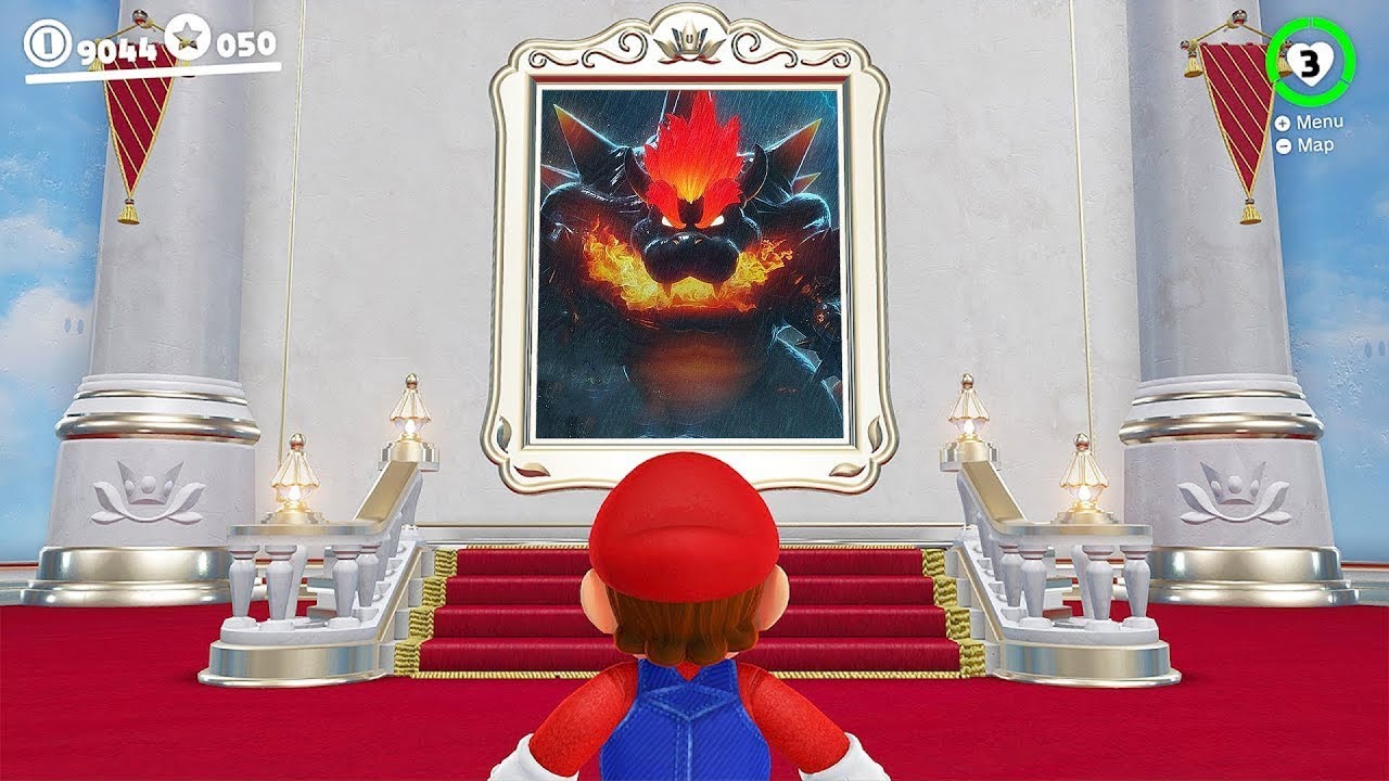Super Mario Odyssey - All Special Paintings (HD) - YouTube