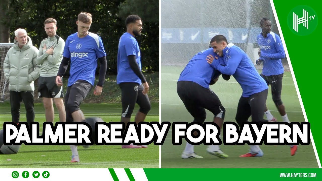 Palmer, Pedro and Co READY for Bayern Munich ahead of Chelsea UCL ...