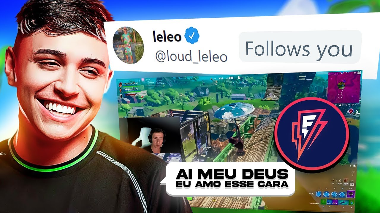 LOUD LELEO assistiu à MINHA LIVE e DEU FOLLOW 😱 - YouTube