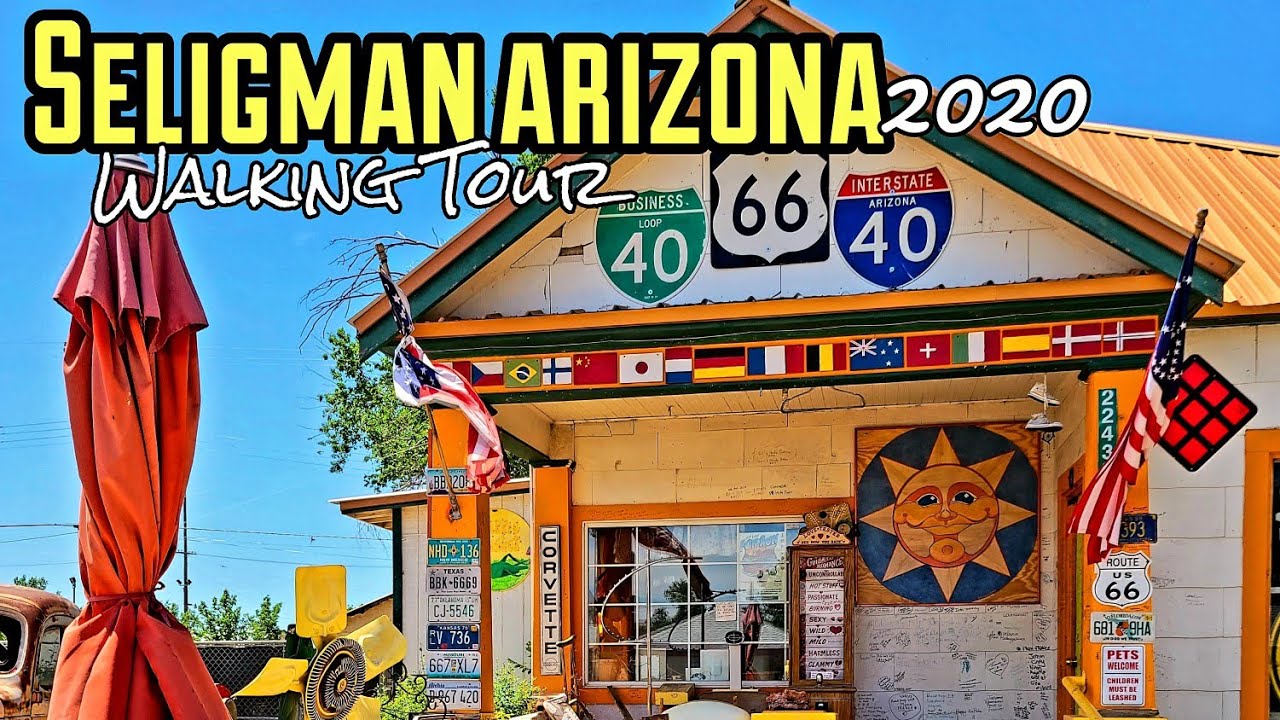 [4K] SELIGMAN ARIZONA 2020 | Walking Tour - YouTube