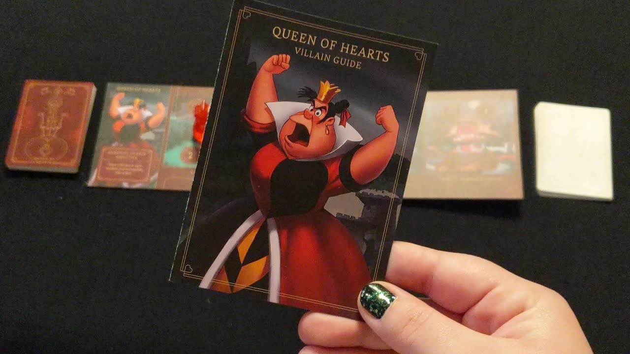 Disney Villainous - Queen of Hearts Villain Guide - YouTube