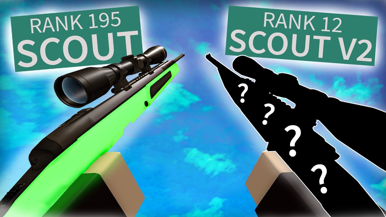 The Secret RANK 12 SCOUT in Phantom Forces - YouTube
