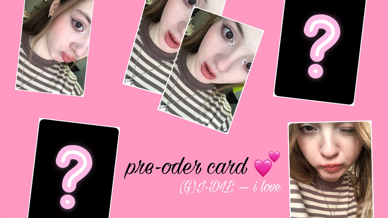 pre-order cards unboxing - YouTube