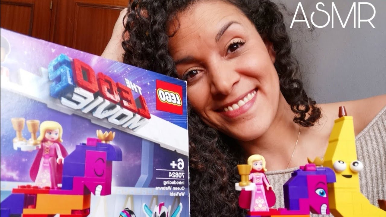LEGO ASMR 👾 - Gum Chewing & Whispering - YouTube