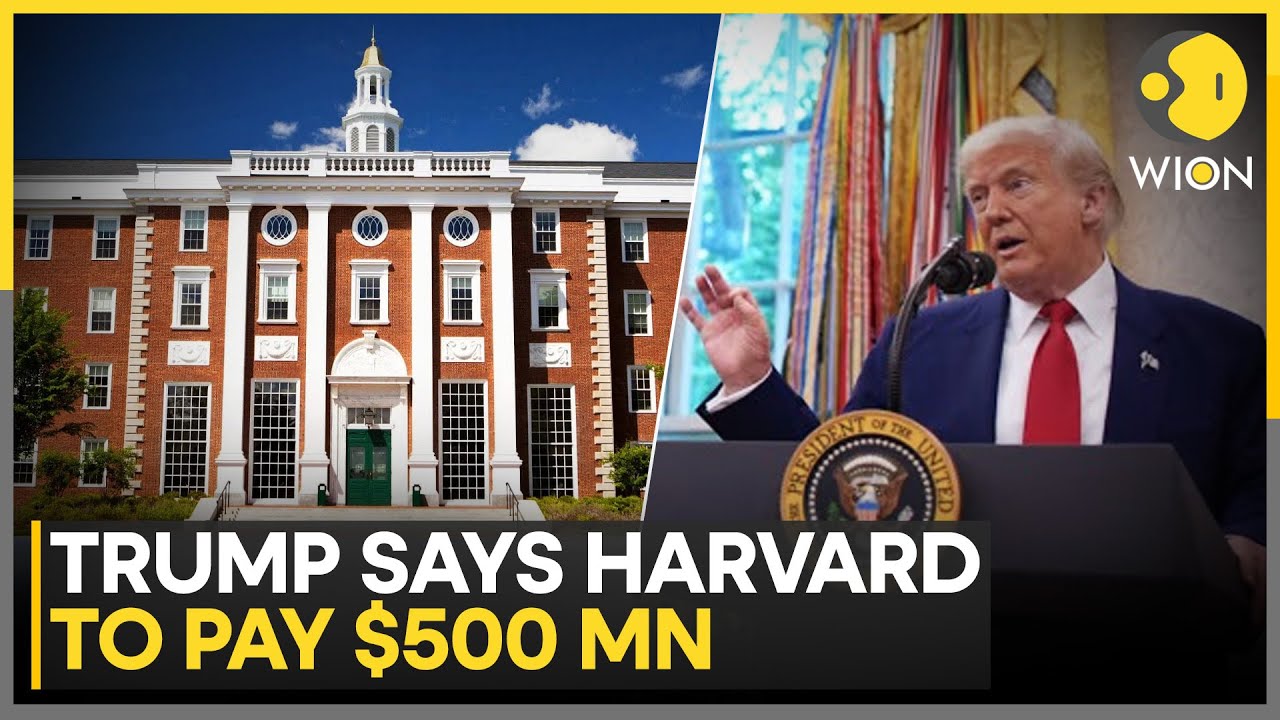 Trump Vs Harvard: Donald Trump Says Harvard Deal Is Close, University ...