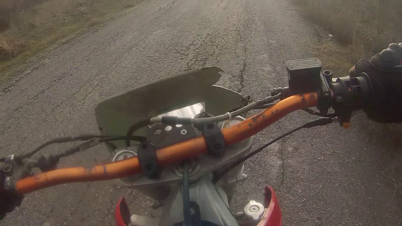 Apachi XZ250R 4V Cross 27 hp - YouTube