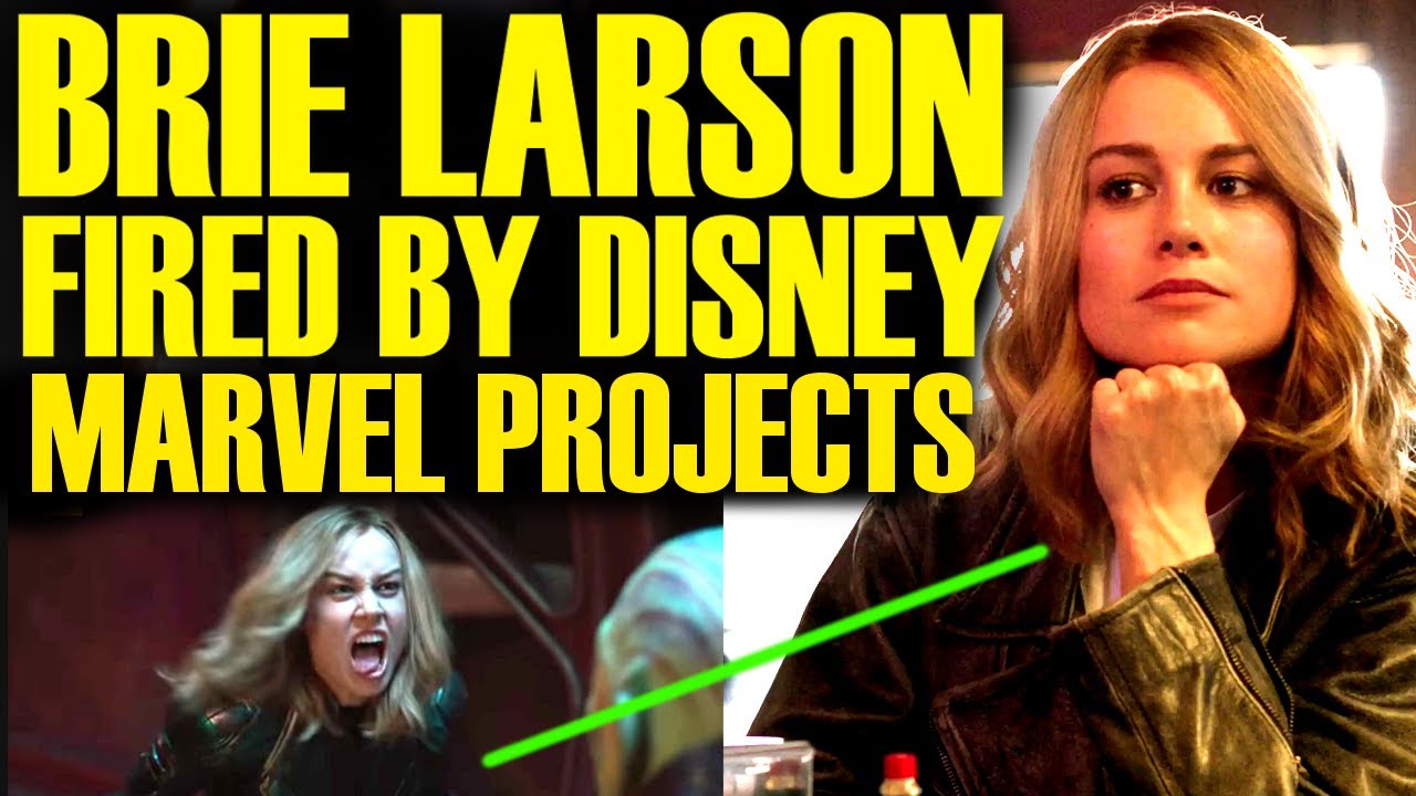 Brie Larson FIRED By DISNEY From Marvel Projects! THIS IS WHY & Bob ...