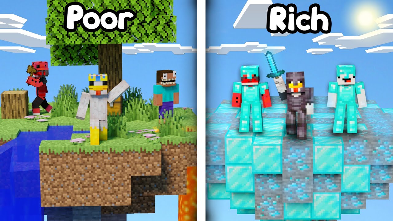 100 Players Simulate Skyblock Civilization! - YouTube