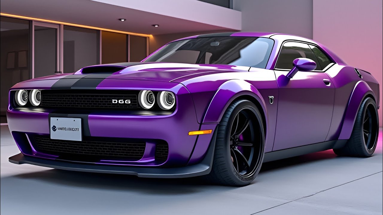 2025 Dodge Challenger EV – The Ultimate Electric Muscle Car - YouTube