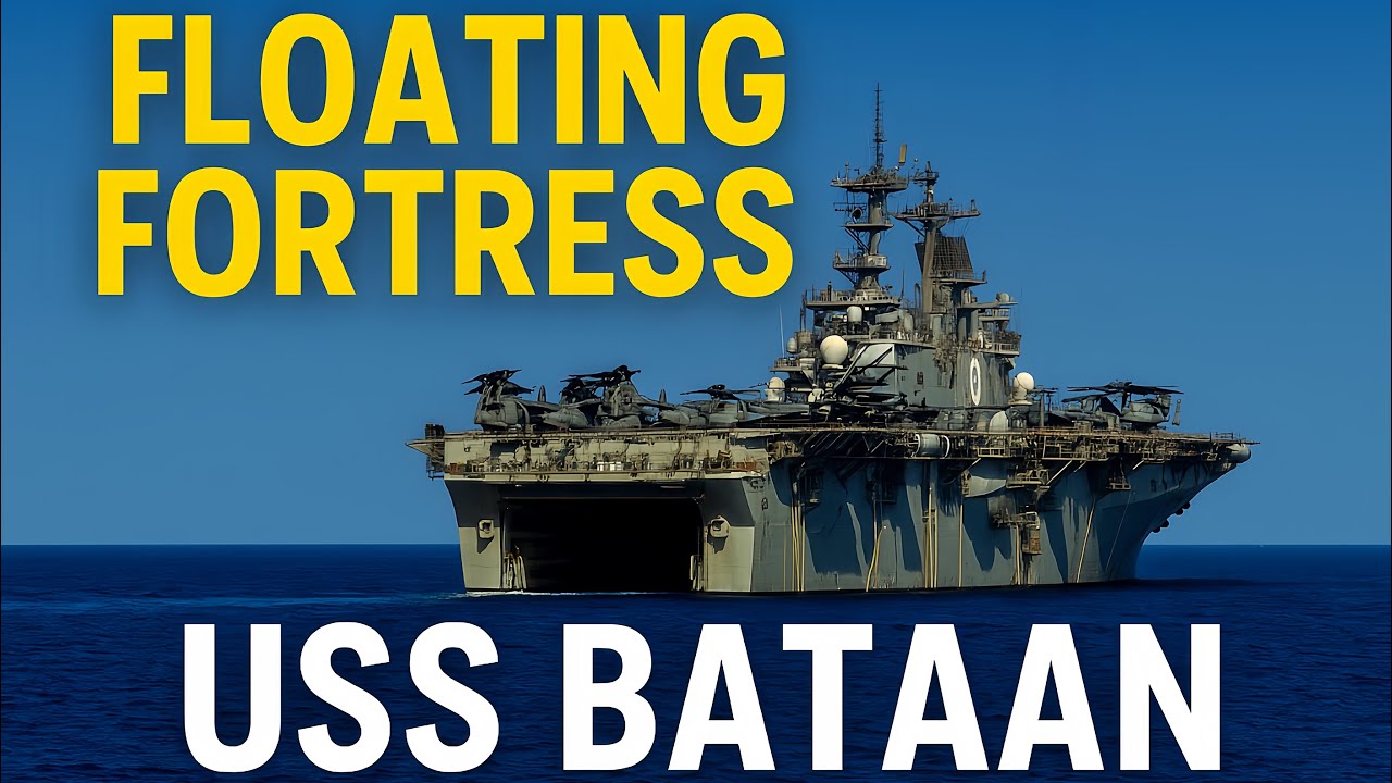 Inside USS Bataan LHD 5 – America’s Floating Fortress! - YouTube