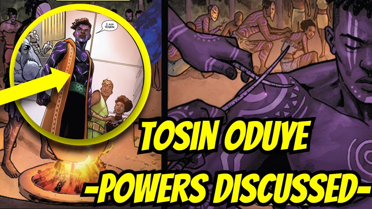 TOSIN ODUYE Powers and Abilities | First Appearance of Tosin Oduye in ...