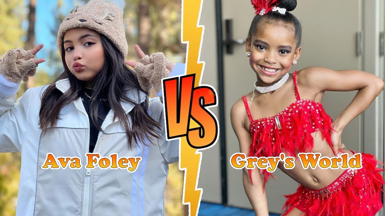 Ava Foley VS Grey's World Transformation 2025 ★ From Baby To Now - YouTube