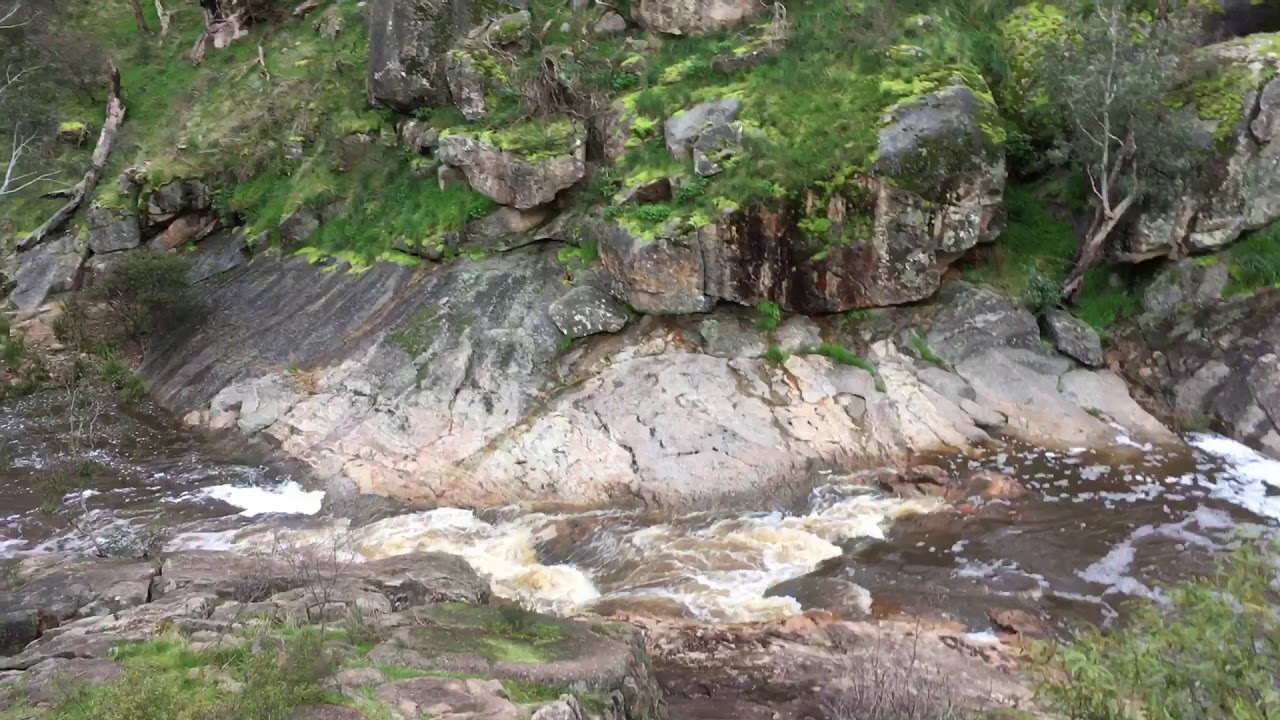 Gooram falls euroa victoria australia - YouTube