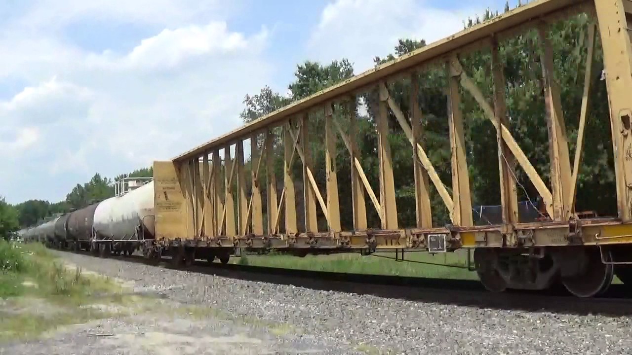 CSX 1707 leads CA-11 with a beautiful horn 7/22/17 - YouTube