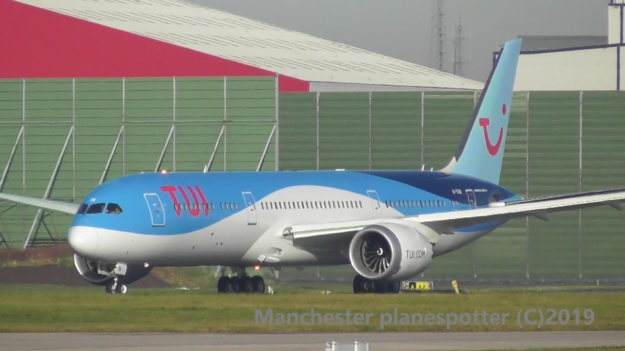 (HD) Brand New TUI Dreamliner Boeing 787-9 G-TUIN On TOM2112 At ...