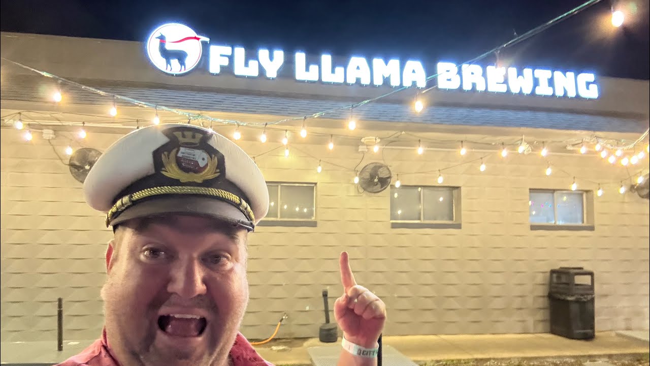 Flying Into Fly Llama Brewing in Biloxi! 🍻 ️ #MississippiVibes - YouTube