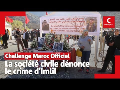 La société civile dénonce le crime d'Imlil