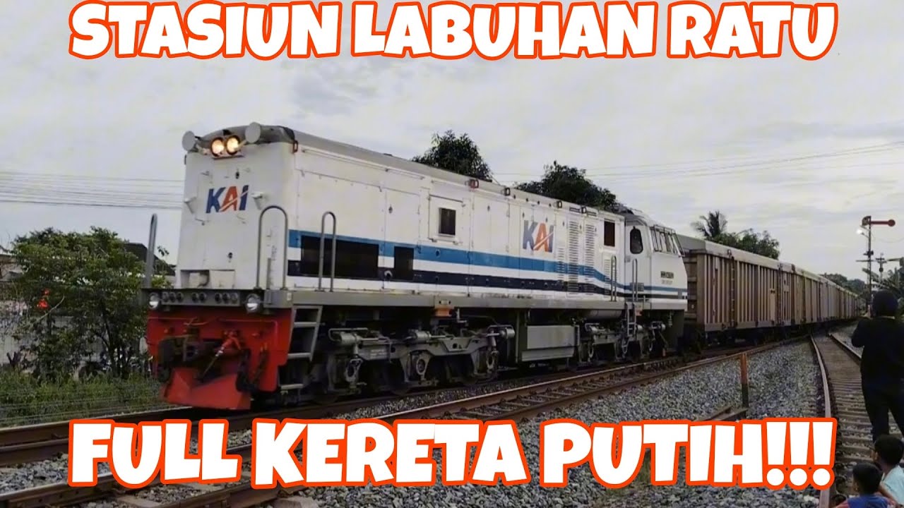 AKTIFITAS KERETA PUTIH || SERU GUYS!! ASMR KERETA API PUTIH - YouTube