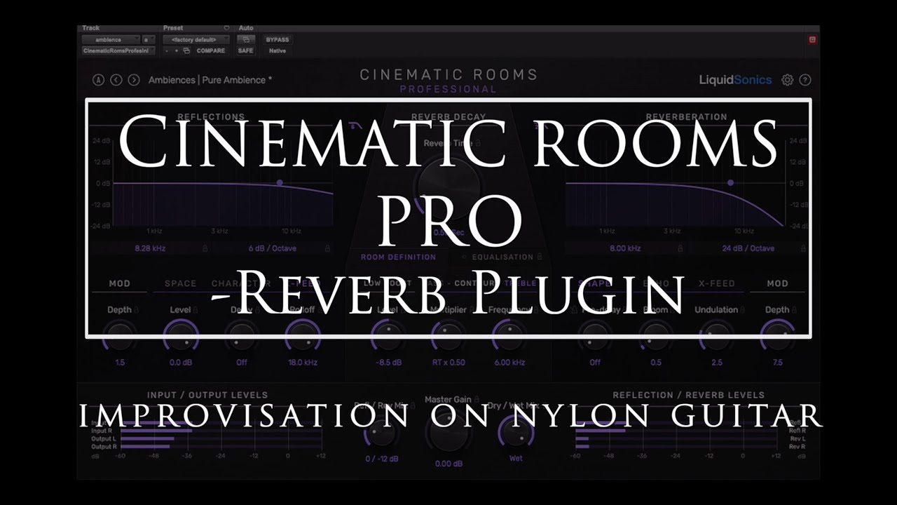 Cinematic Rooms (Pro) reverb - a brilliant reverb plugin! - YouTube