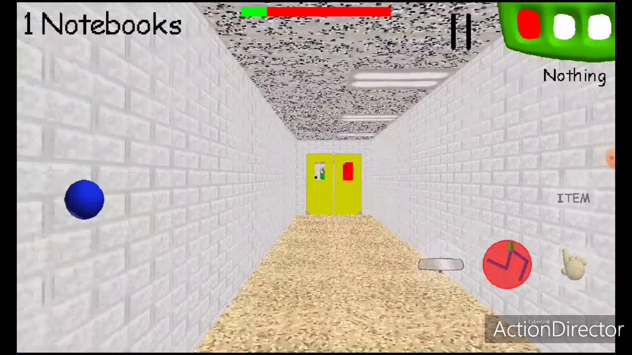 Playing baldi basics for the first time - YouTube