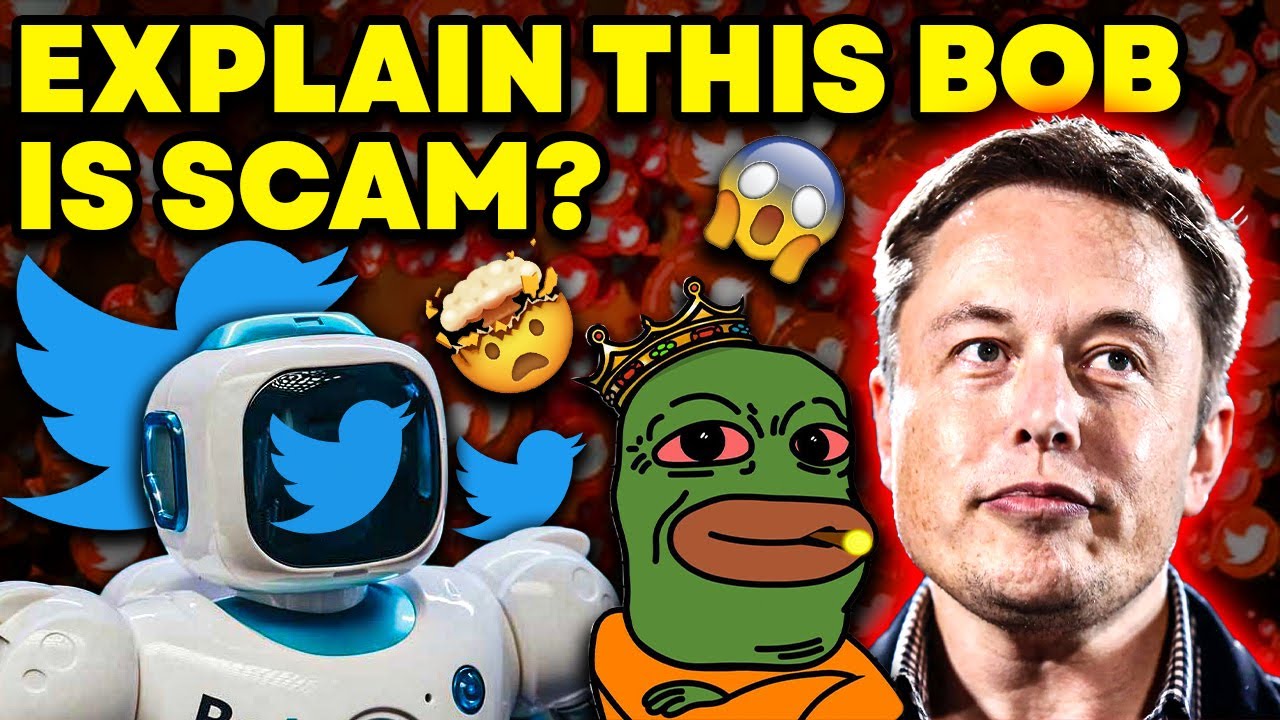 Twitter Suspends "Explain This Bob" Memecoin Account - YouTube
