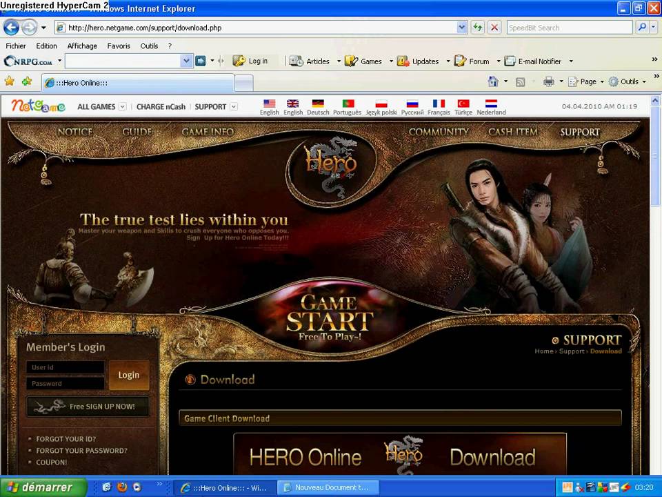 how to download hero online - YouTube