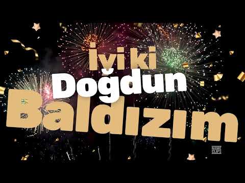 İyi Ki Doğdun Baldızım 🎉 | İsme Özel Doğum Günü Videosu