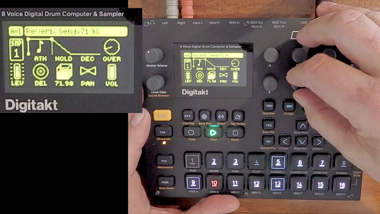 THE AMBIENT DIGITAKT - Chillout TUTORIAL Track from Scratch impro ...