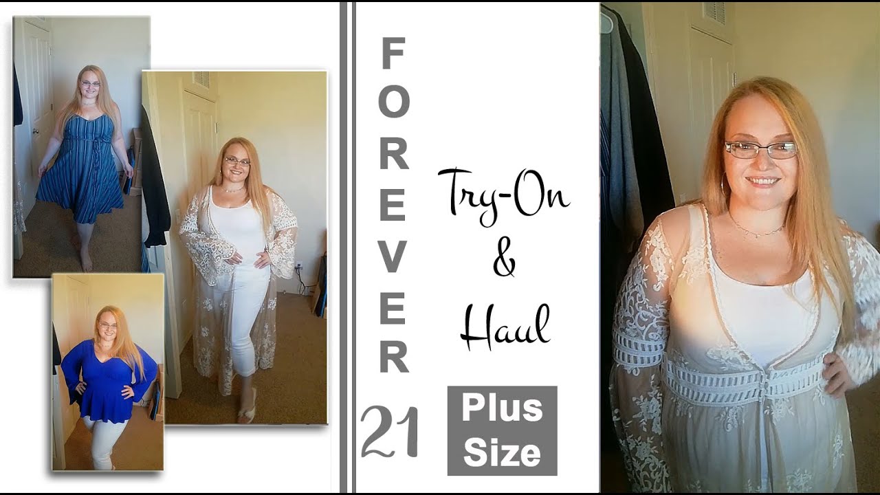 Forever 21 PLUS SIZE Haul & Try On part 3 - YouTube