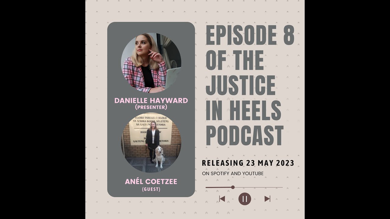 E8: Anel Coetzee (The Journey of a Visually Impaired Legal Professional ...