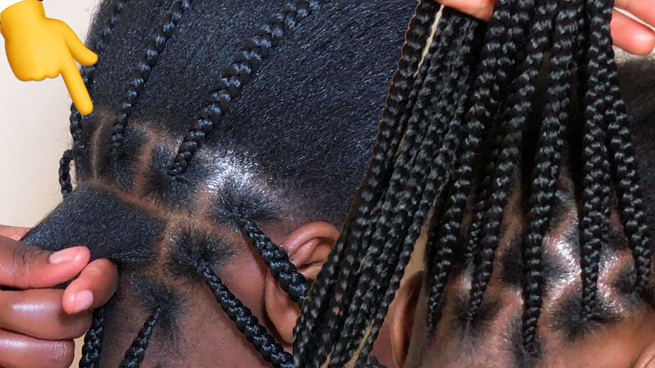 Quick knotless braiding | every step for slow learner ...