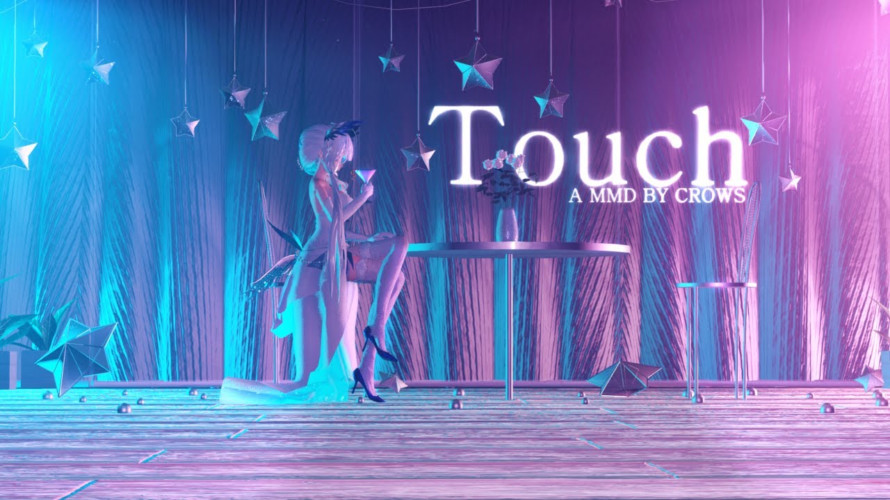 안다 ANDA - Touch 【 欢迎使用 Haku Wedding Dress MMD】 - YouTube