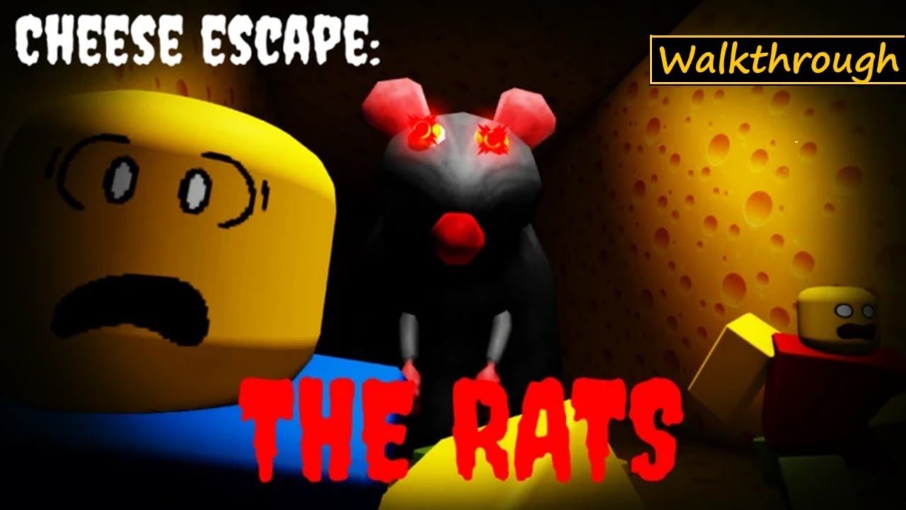 ROBLOX - Cheese Escape [Horror]: The Rats - Full Walkthrough - YouTube