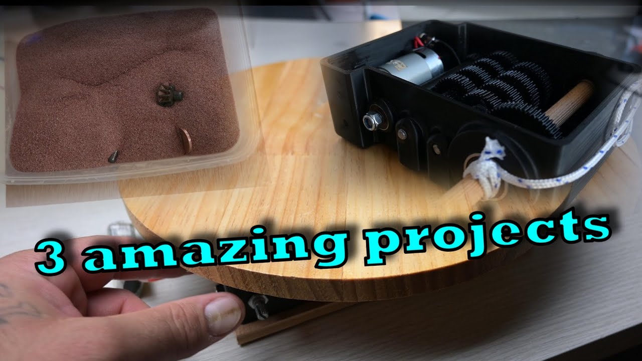 3 amazing DIY projects using DC motors - YouTube