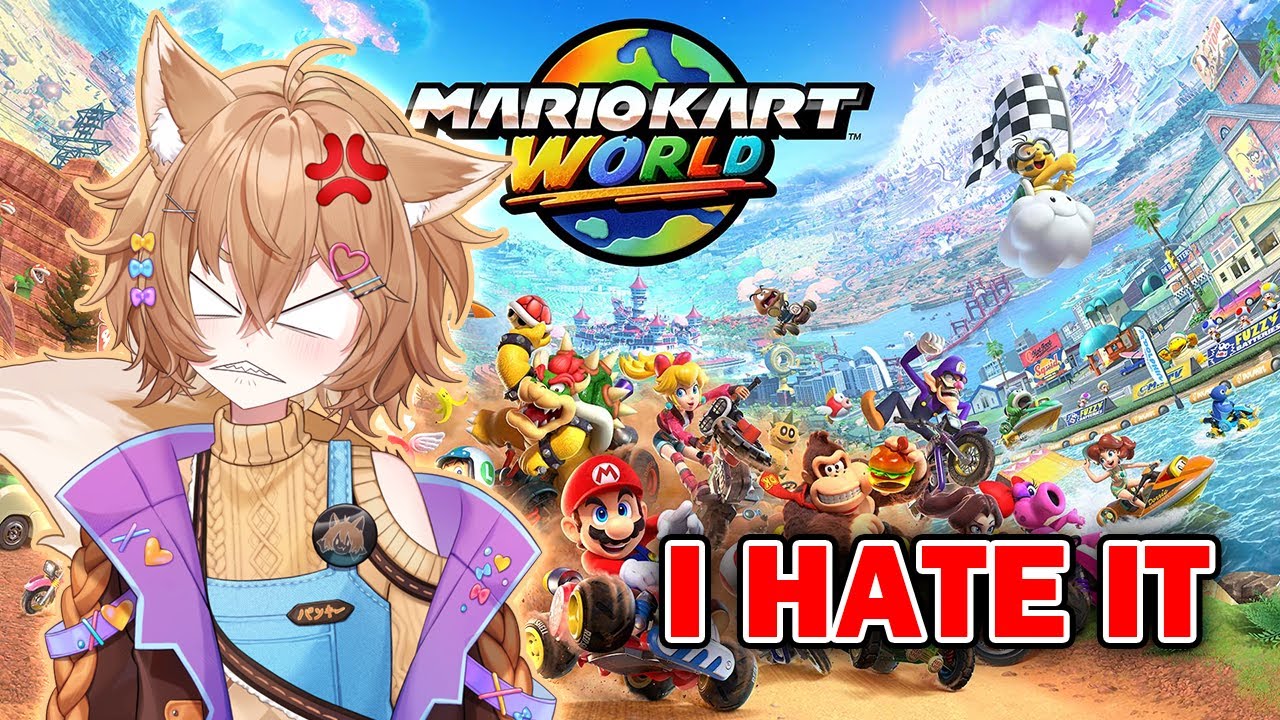 Mario Kart is gonna make me crash out - YouTube