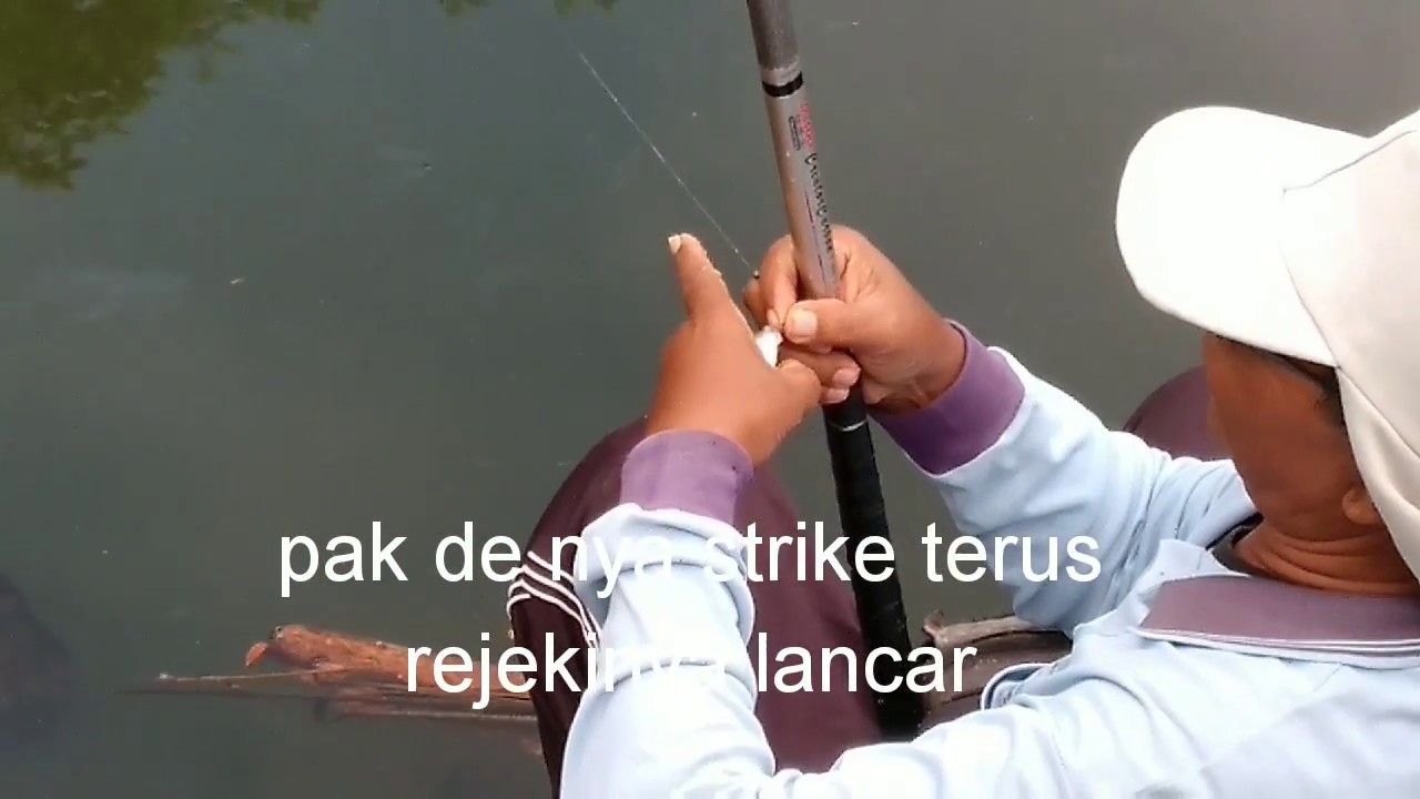 mancing mania//Mancing Belanak saat air surut umpan roti sisir - YouTube