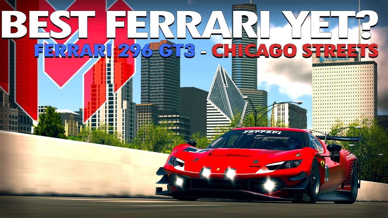 Trying out iRacing's new Ferrari 296 GT3 - YouTube