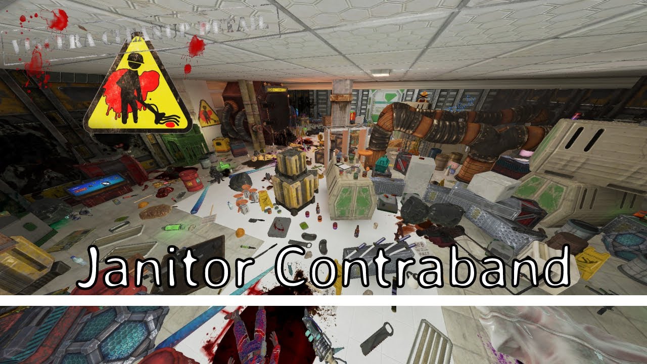 Viscera Cleanup Detail | Janitor Contraband | Normal Cleanup - YouTube