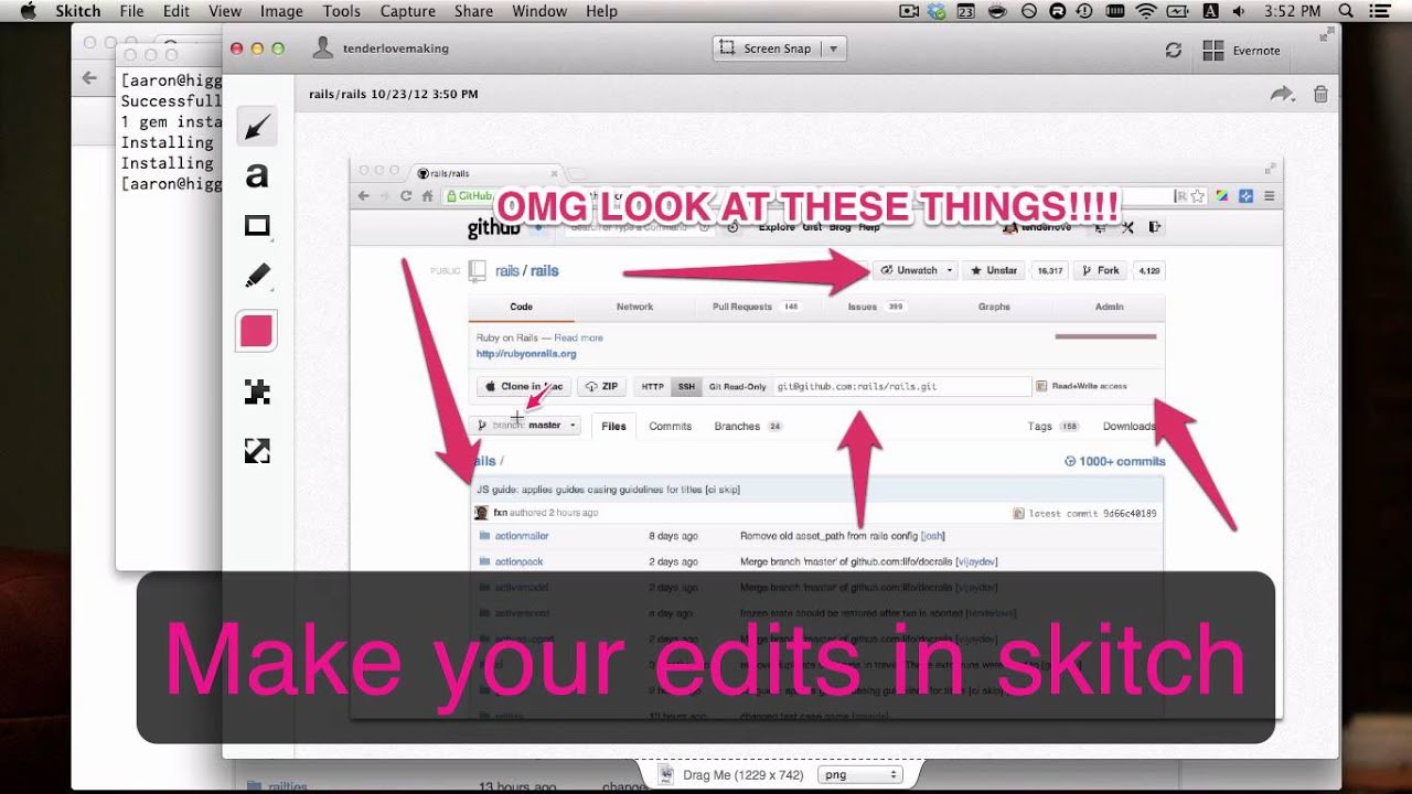 How I use skitch - YouTube