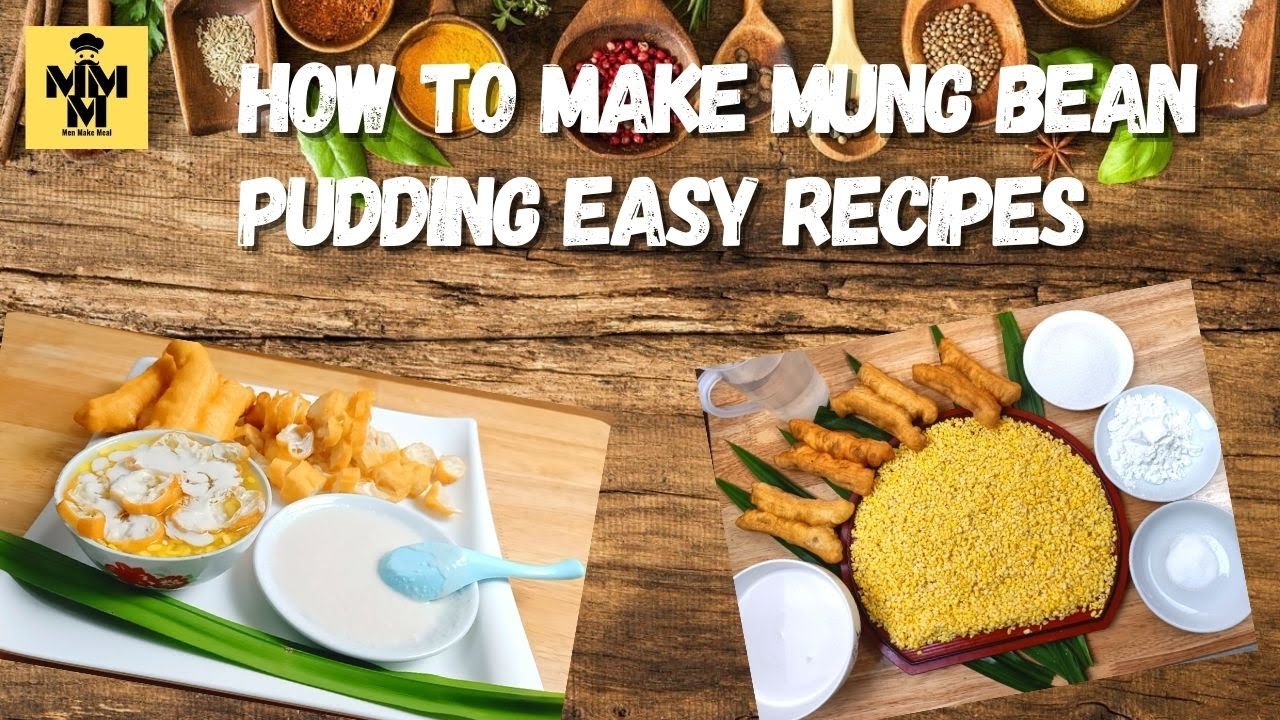 How to make mung bean pudding easy recipes - YouTube