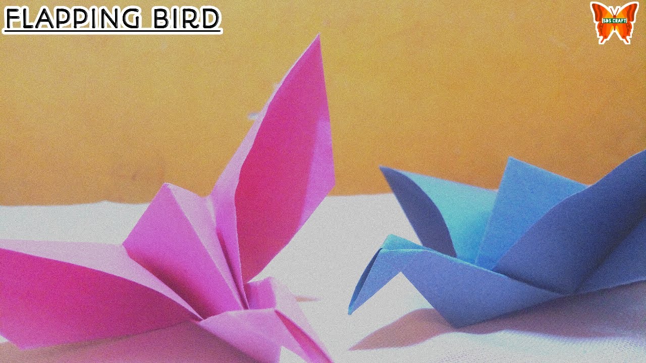 How To Make A FLAPPING BIRD||STEP BY STEP||FULL TUTORIAL||PART 2 ...